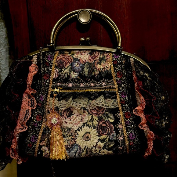 Bags | Antique Vintage Victorian Lace Handmade Bag | Poshmark